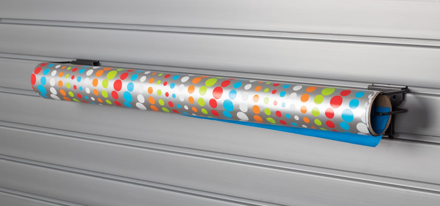 HandiWALL Multi-Purpose Roll Holder - Slatwall Storage