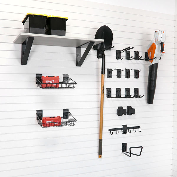 MKE Large Lawn & Garden Bundle - Slatwall Storage