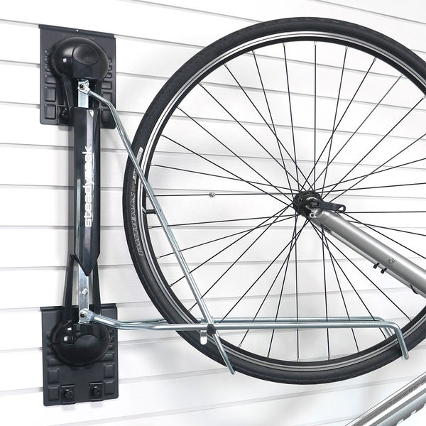 MKE Steadyrack Classic Bike Set - Slatwall Storage