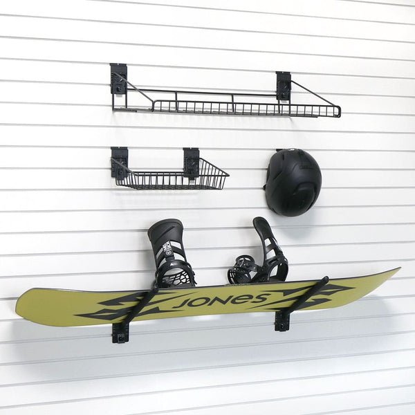 MKE Small Snowboard Bundle - Slatwall Storage