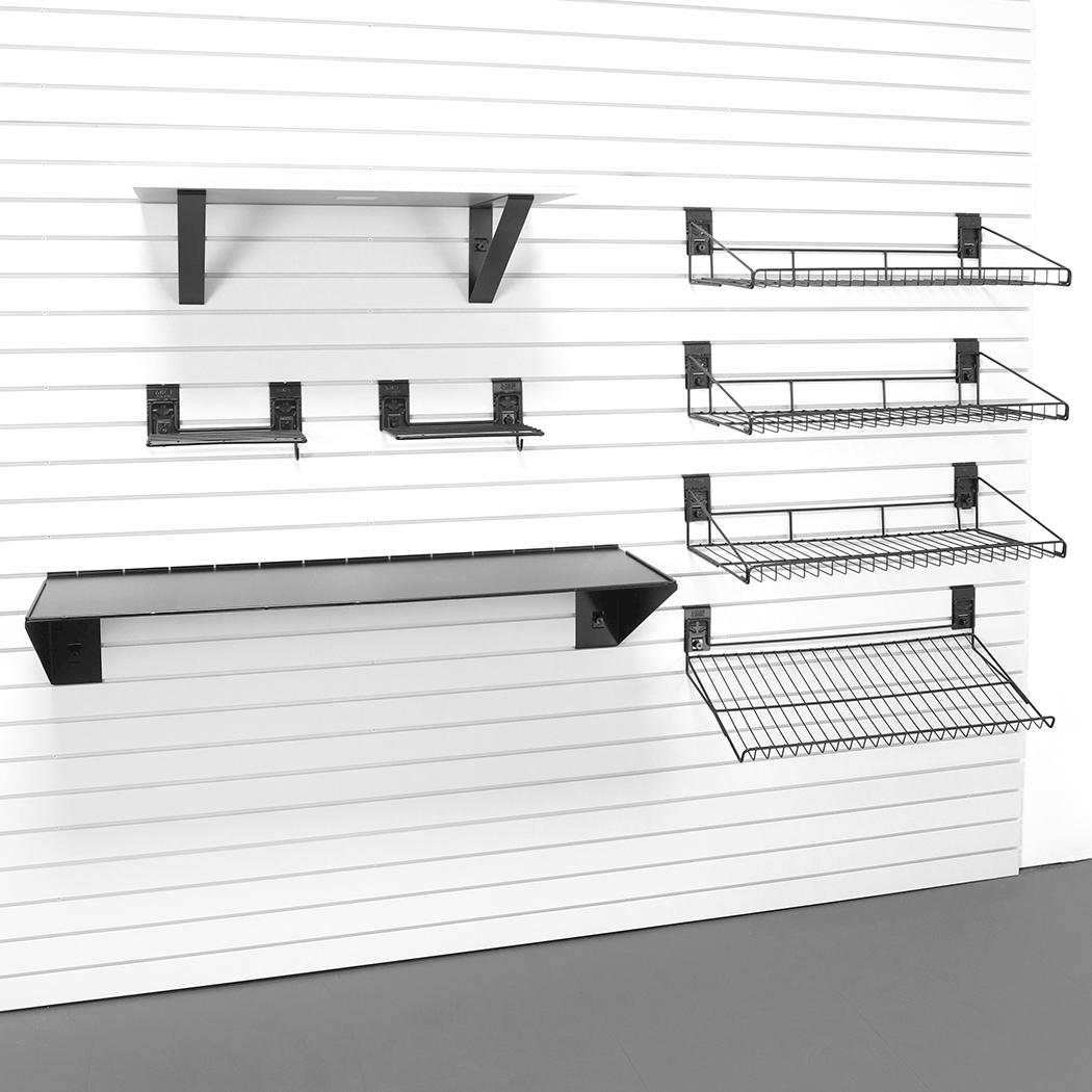 MKE Extra Large Shelf Bundle - Slatwall Storage
