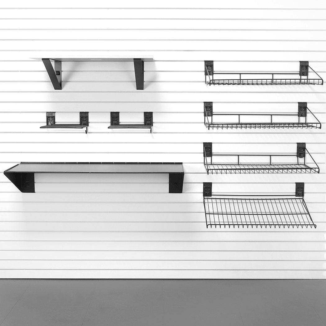 MKE Extra Large Shelf Bundle - Slatwall Storage