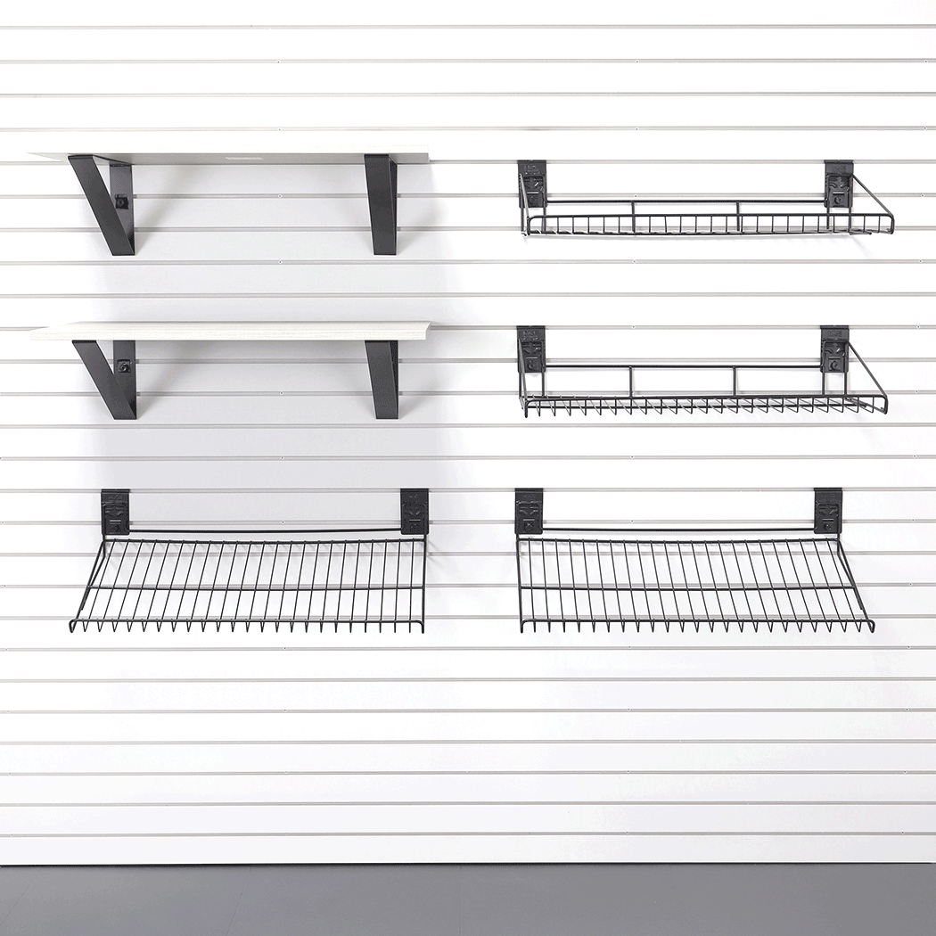 MKE Large Shelf Bundle - Slatwall Storage