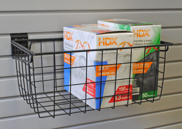 Snap-Latch 18" x 12" Basket - Slatwall Storage